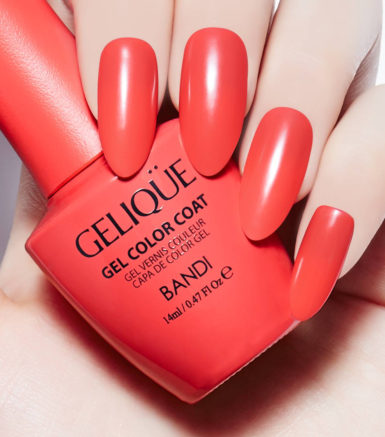 Bandi Gelique Gel Color (Coral Glow)