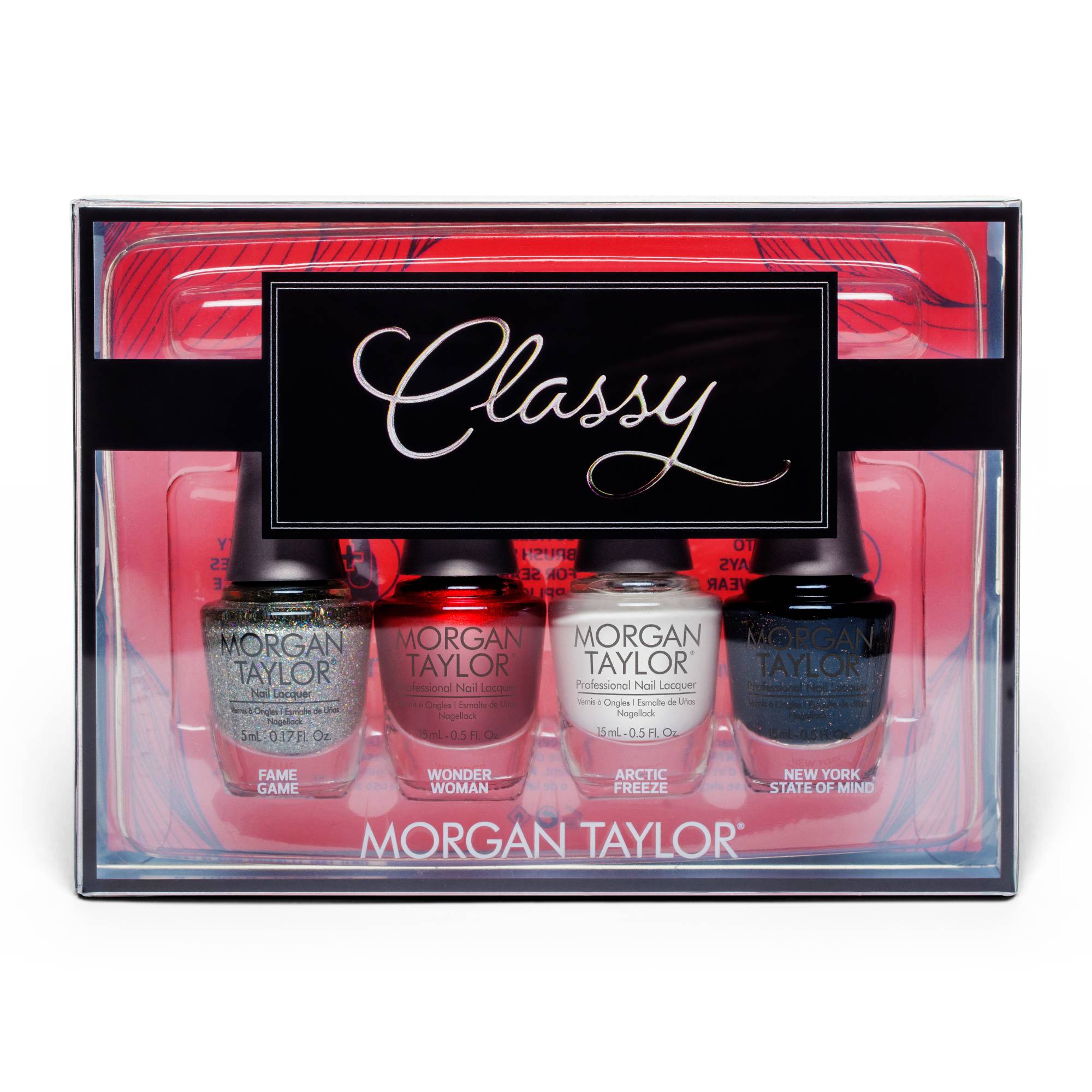 Morgan Taylor Classy Mini 4pk Kit